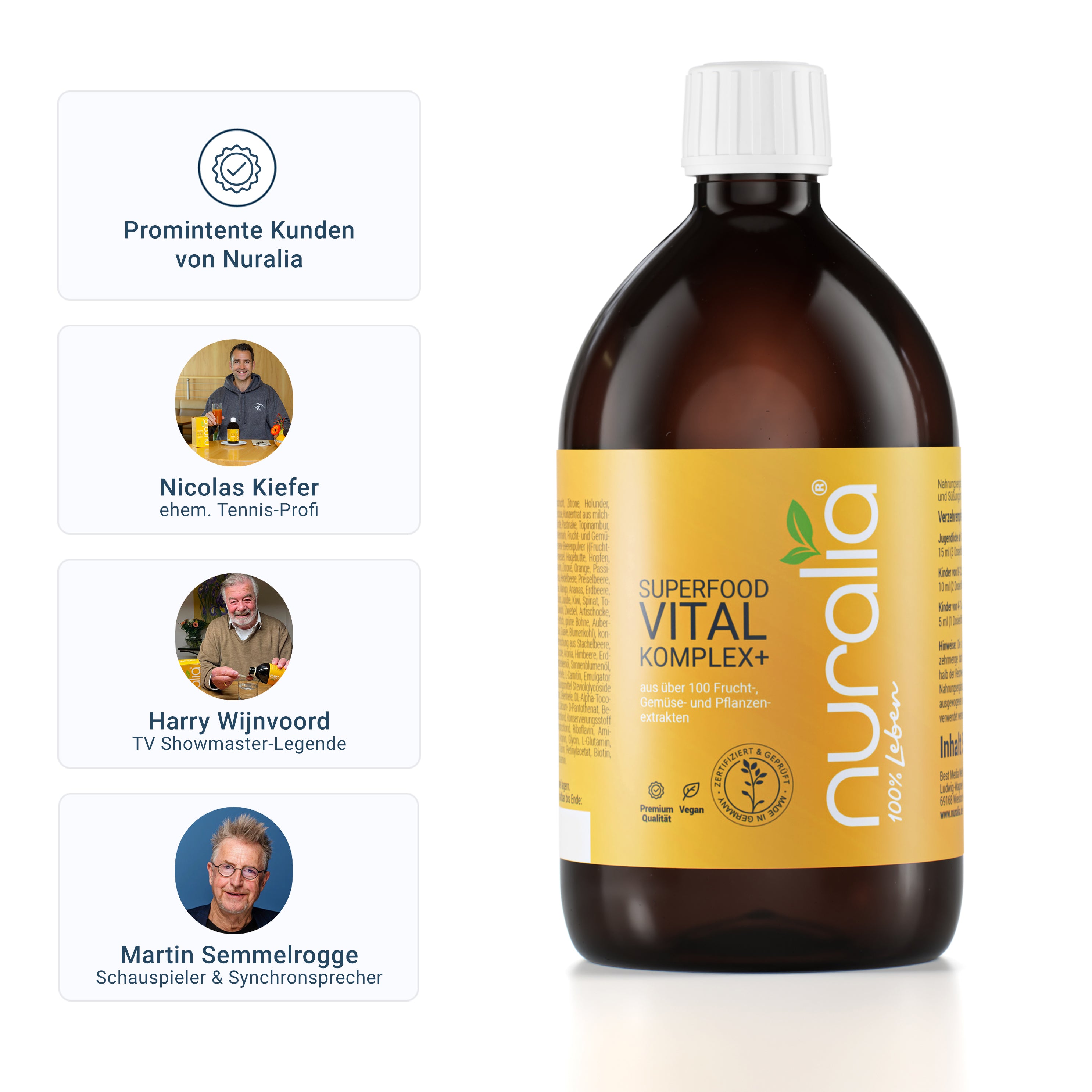 Nuralia Superfood Vitalkomplex - 500ml